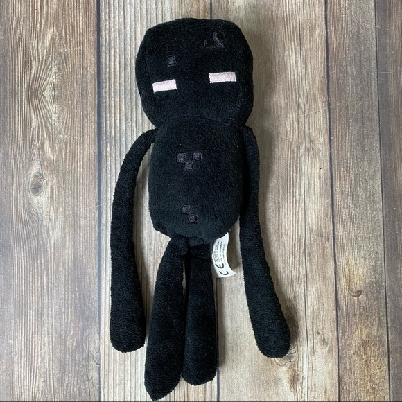 Toys | Minecraft Mojang Enderman Stuffed Plush 1 Black Soft Stuffed Toy ...